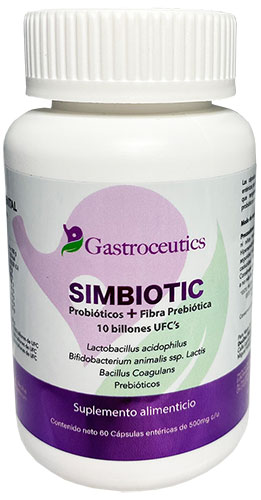 SIMBIOTIC Probióticos + Prebióticos| Gastrotienda by Gastroceutics
